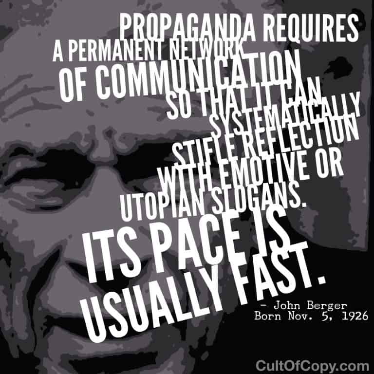 Propaganda Works Because It’s Consistent (Advertising, Too.) » The Cult ...